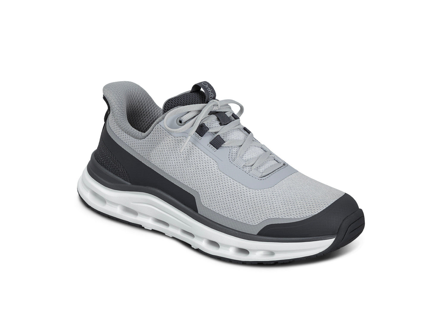 Men's Sneakers Shoes Athletic | Orthofeet Journey Hands-Free - Gray ...