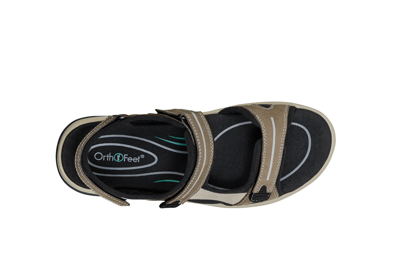 Orthopedic Sandals For Women Venice Brown | Orthofeet