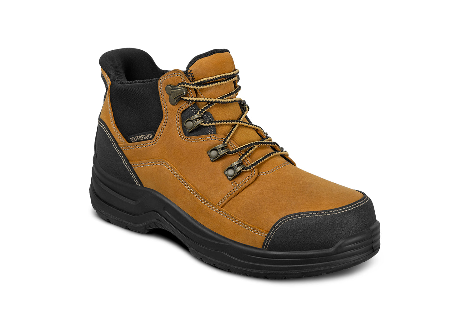 Women's Work Boots | Quartz Hands-Free Work Boots - Wheat – Orthofeet®