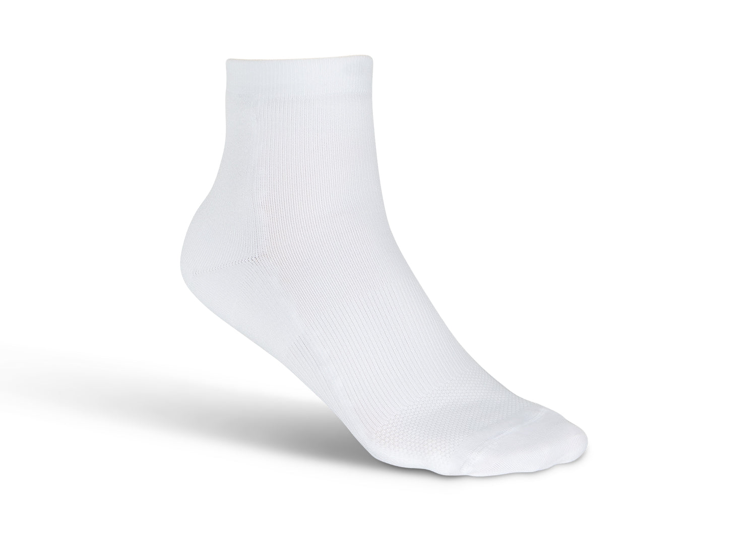 Compression Ankle Socks 15-20 mmHg - White – Orthofeet®