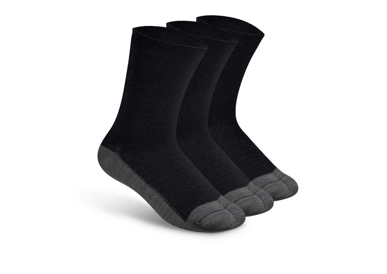 Bunion Relief Socks Split Toe | OrthoFeet Charcoal