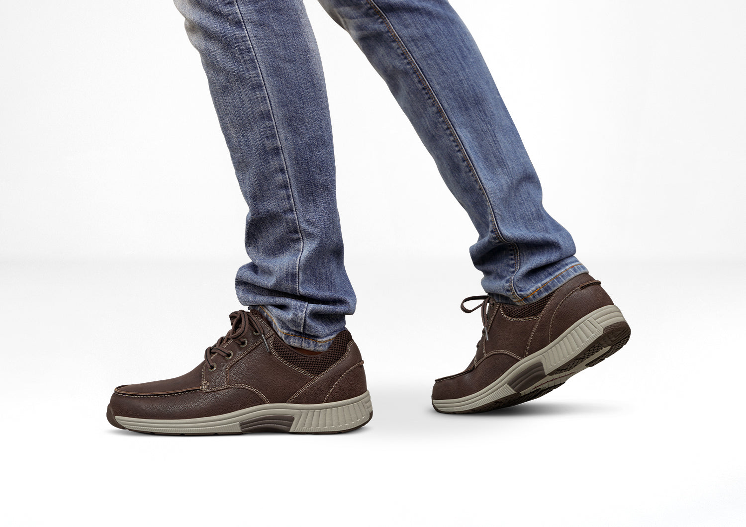 Men's Casual Shoes Orthopedic | Leo - Brown