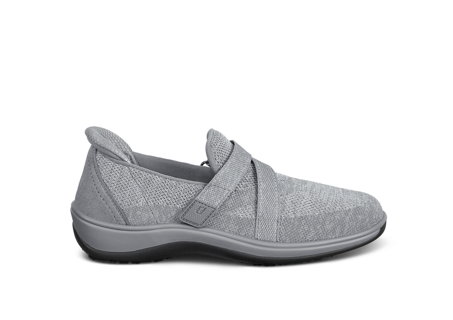 Women's Amalya Slip-On Casual Shoe in Gray – Orthofeet®