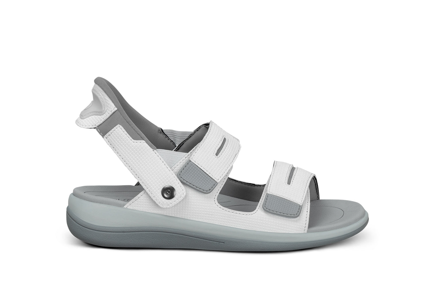 Women's Calypso Hands-Free Sandals in White – Orthofeet®