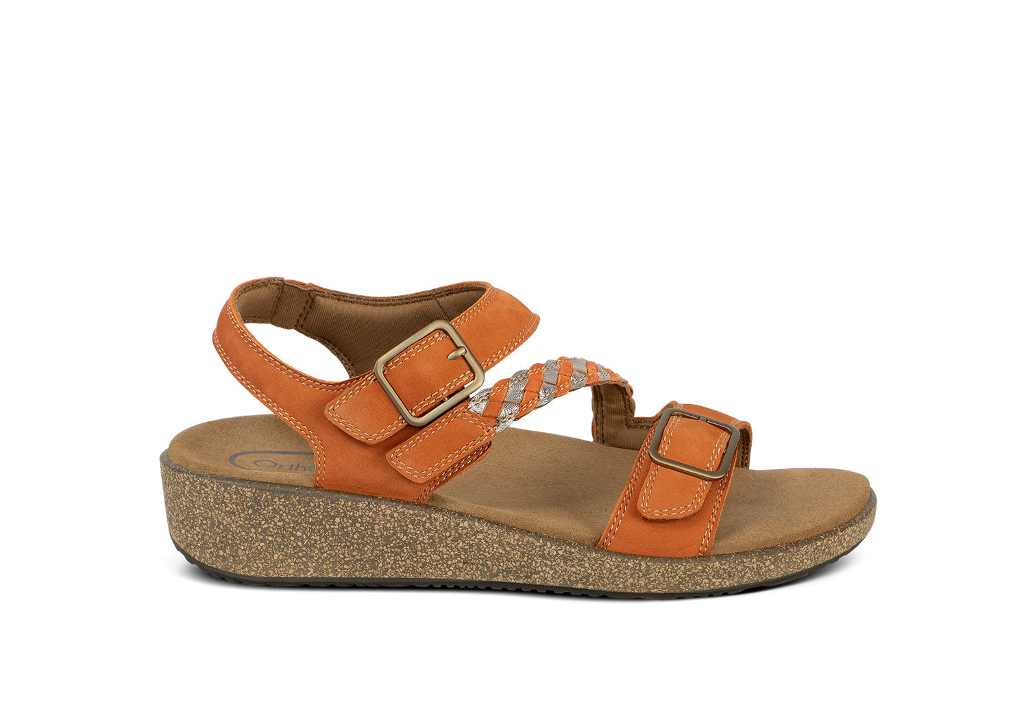 Women's Chloe Adjustable Sandals in Spice – Orthofeet®