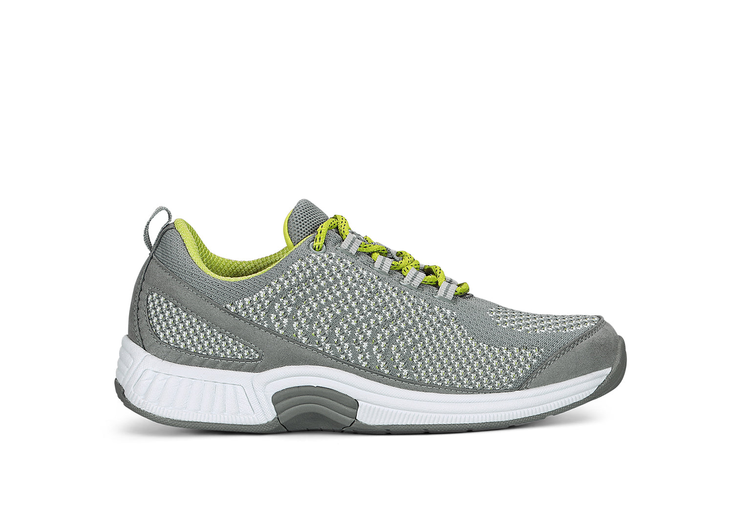 Women's Coral Water-Repellent Sneakers in Gray – Orthofeet®