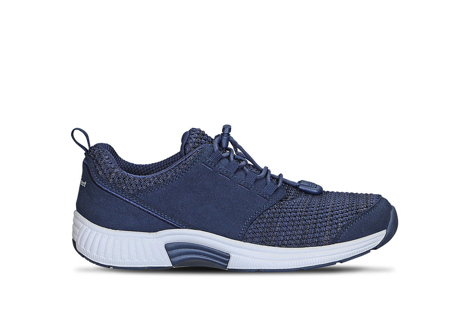 Women's Francis No-Tie Athletic Sneakers in Blue – Orthofeet®