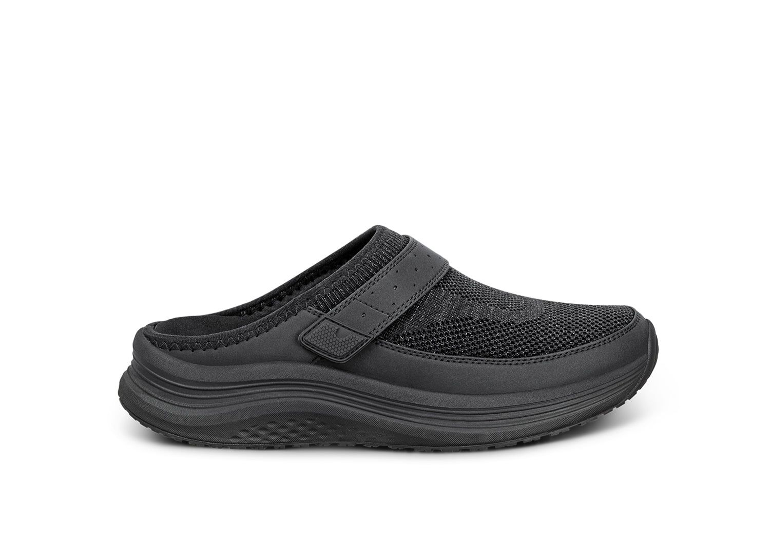 Women's Iris Slip-On Casual Shoe in Black – Orthofeet®