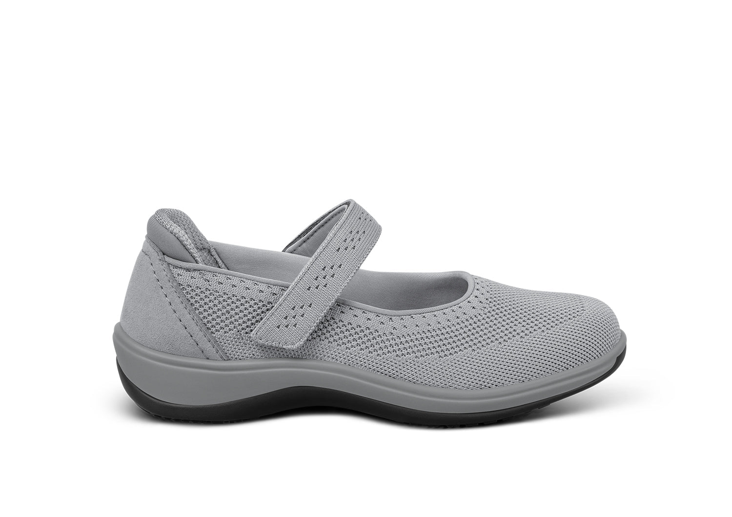 Women's Jessa Mary Jane Casual Shoe in Gray – Orthofeet®