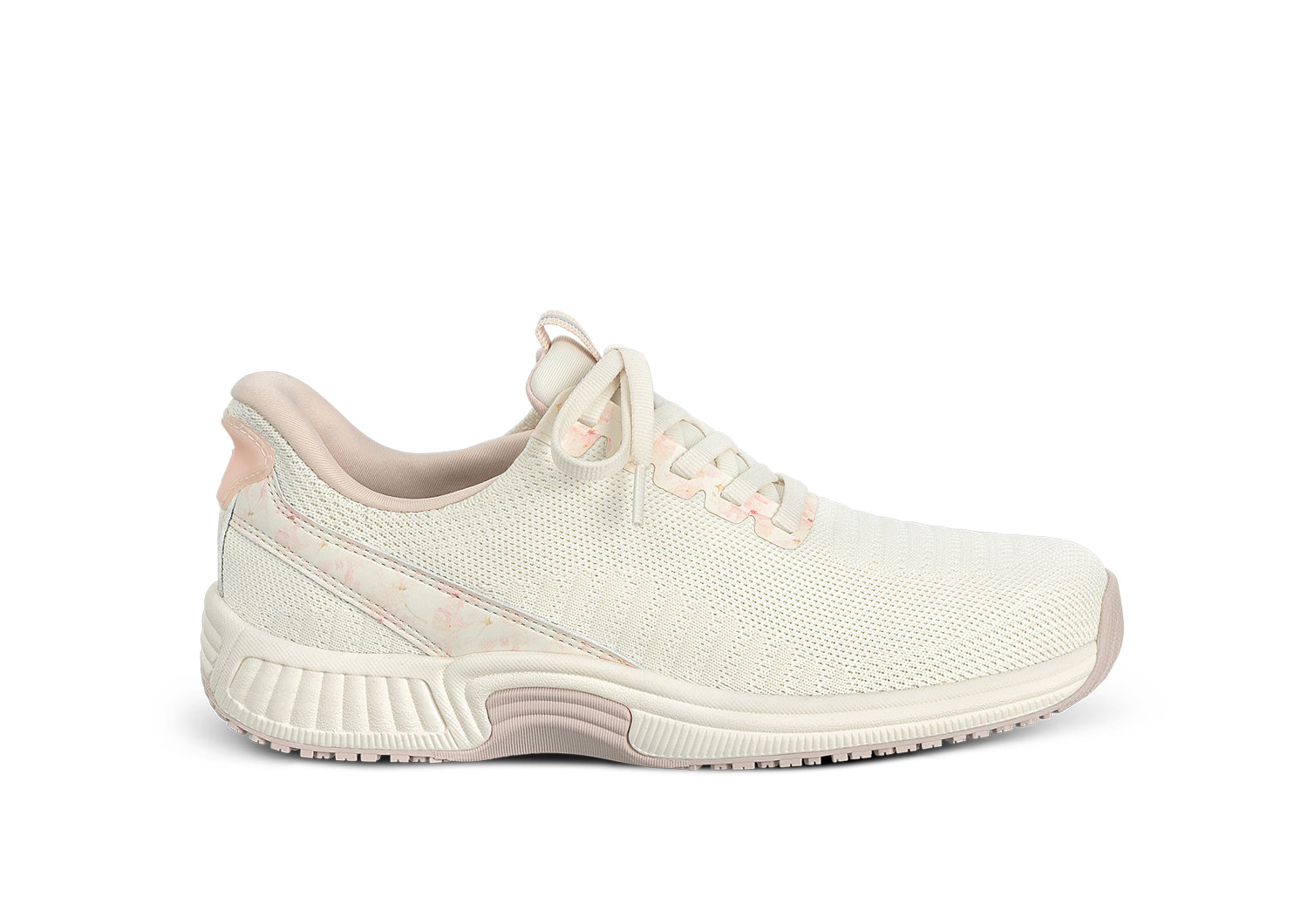 Women's Kita Hands-Free Sneakers in Floral Pink – Orthofeet®