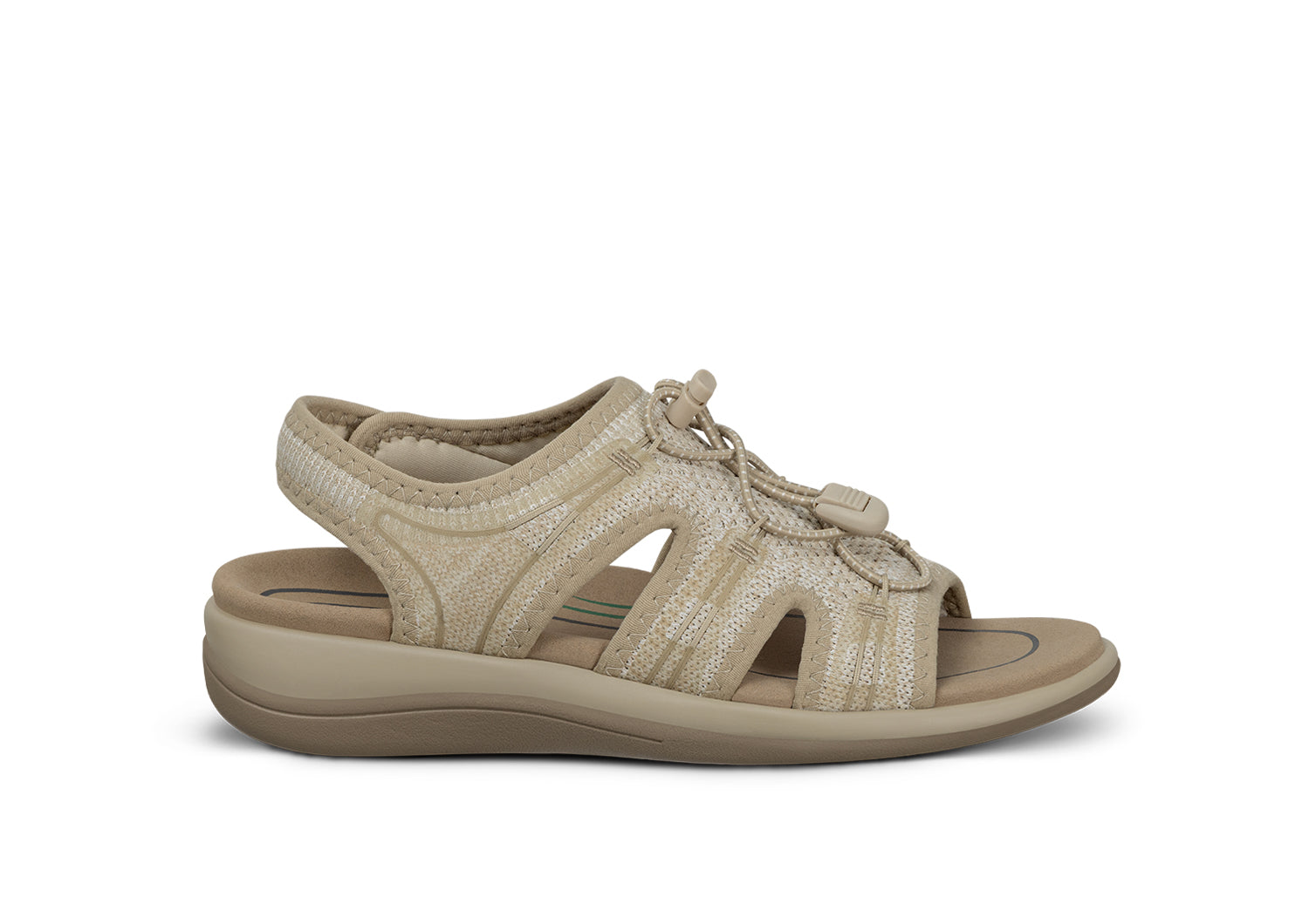 Women's Maui Stretch Sandals in Blonde – Orthofeet®