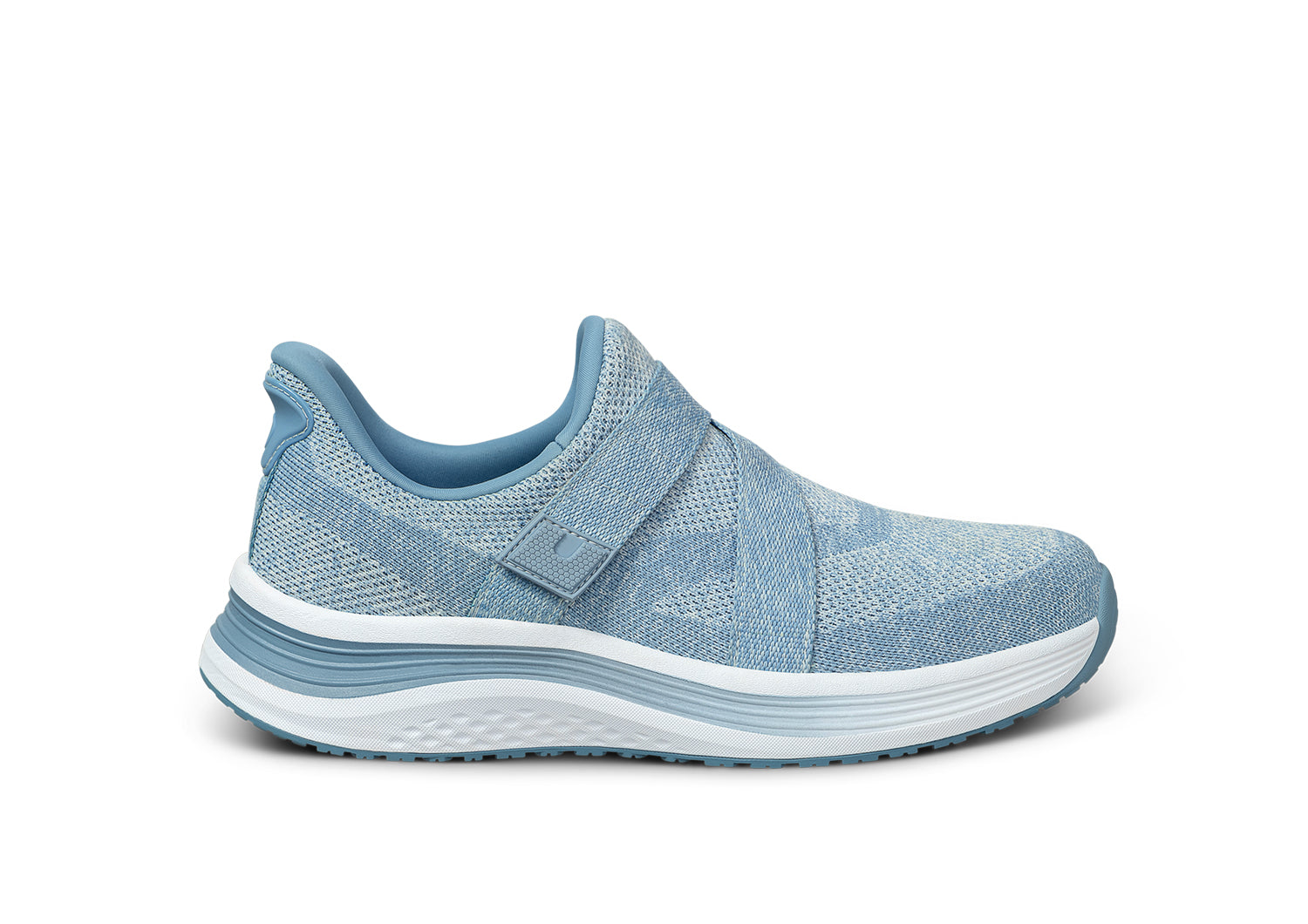 Women's Naya Hands-Free Casual Shoe in Blue – Orthofeet®