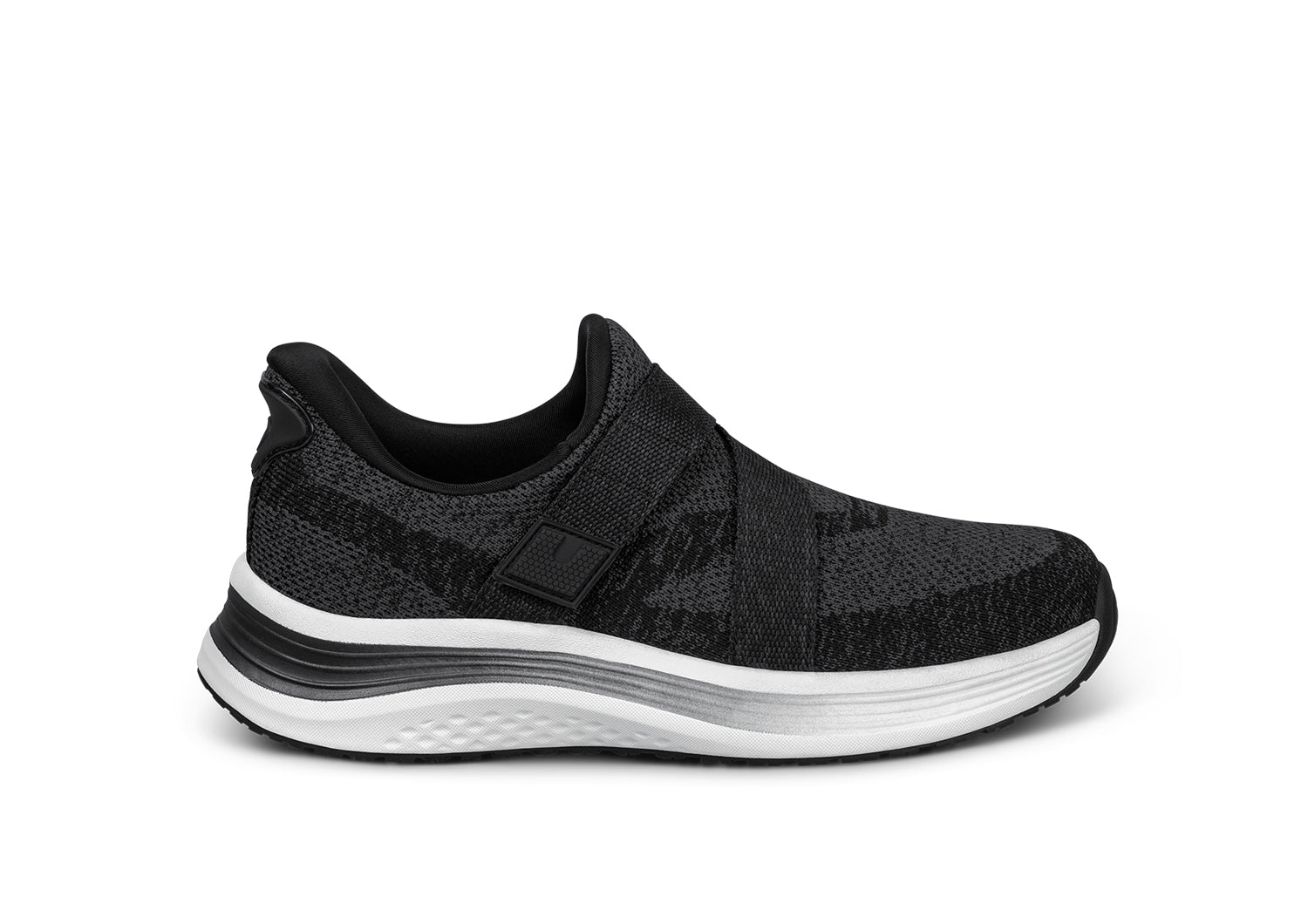 Women's Naya Hands-Free Casual Shoe in Black – Orthofeet®