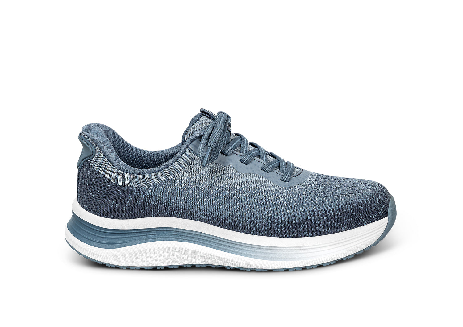 Women's Nira Hands-Free Athletic Sneakers in Slate Blue – Orthofeet®