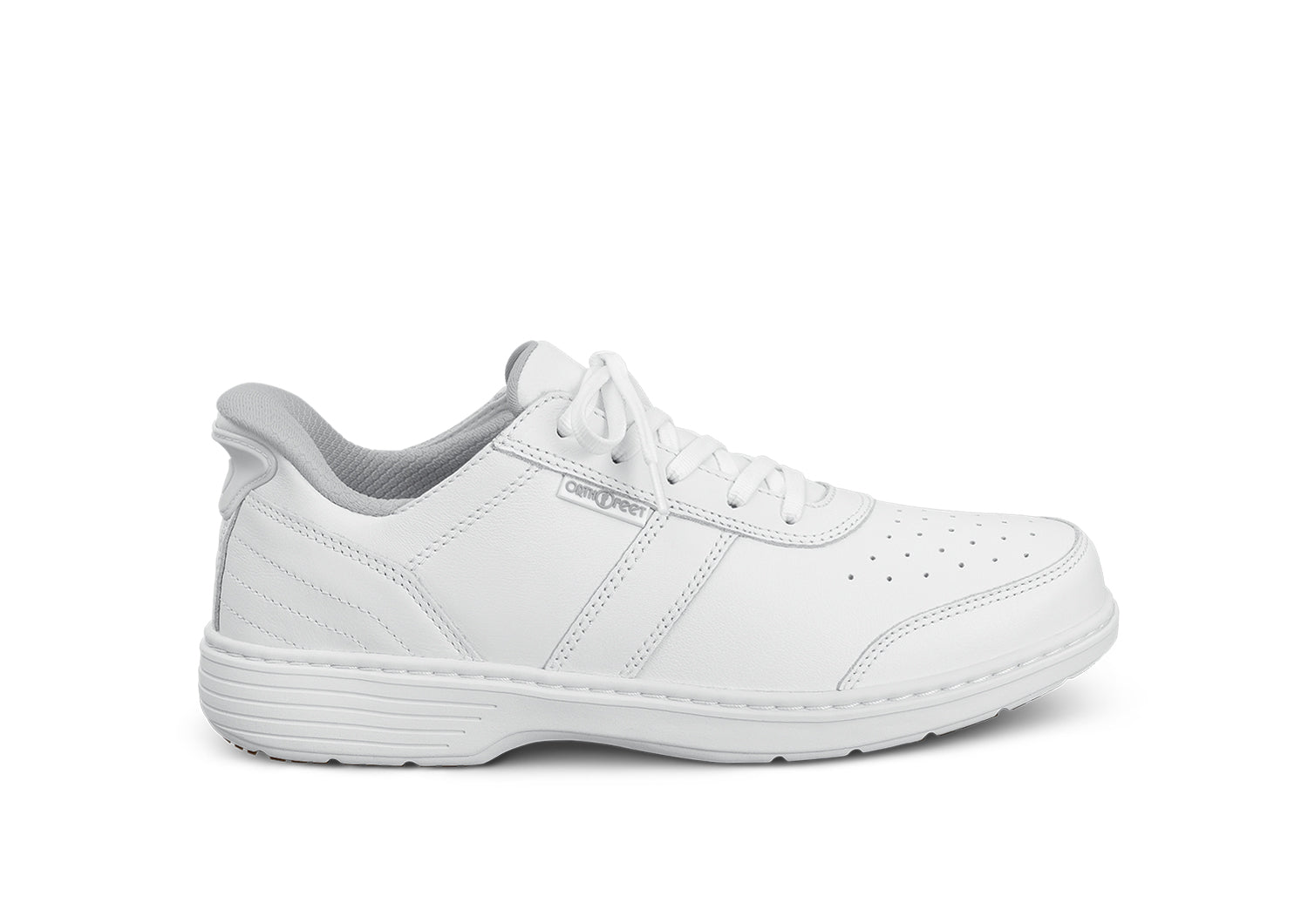 Men's Orthopedic Casual Shoes | Pierre Hands-Free Shoe - White – Orthofeet®