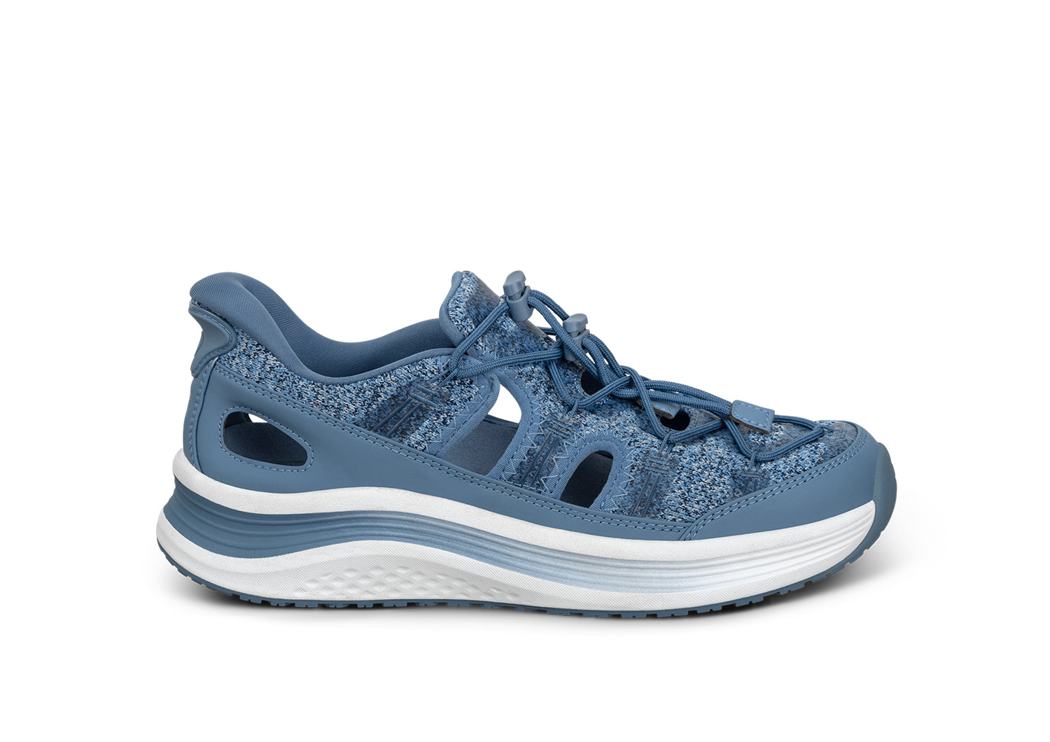 Women's Venus Hands-Free Sandals in Blue – Orthofeet®