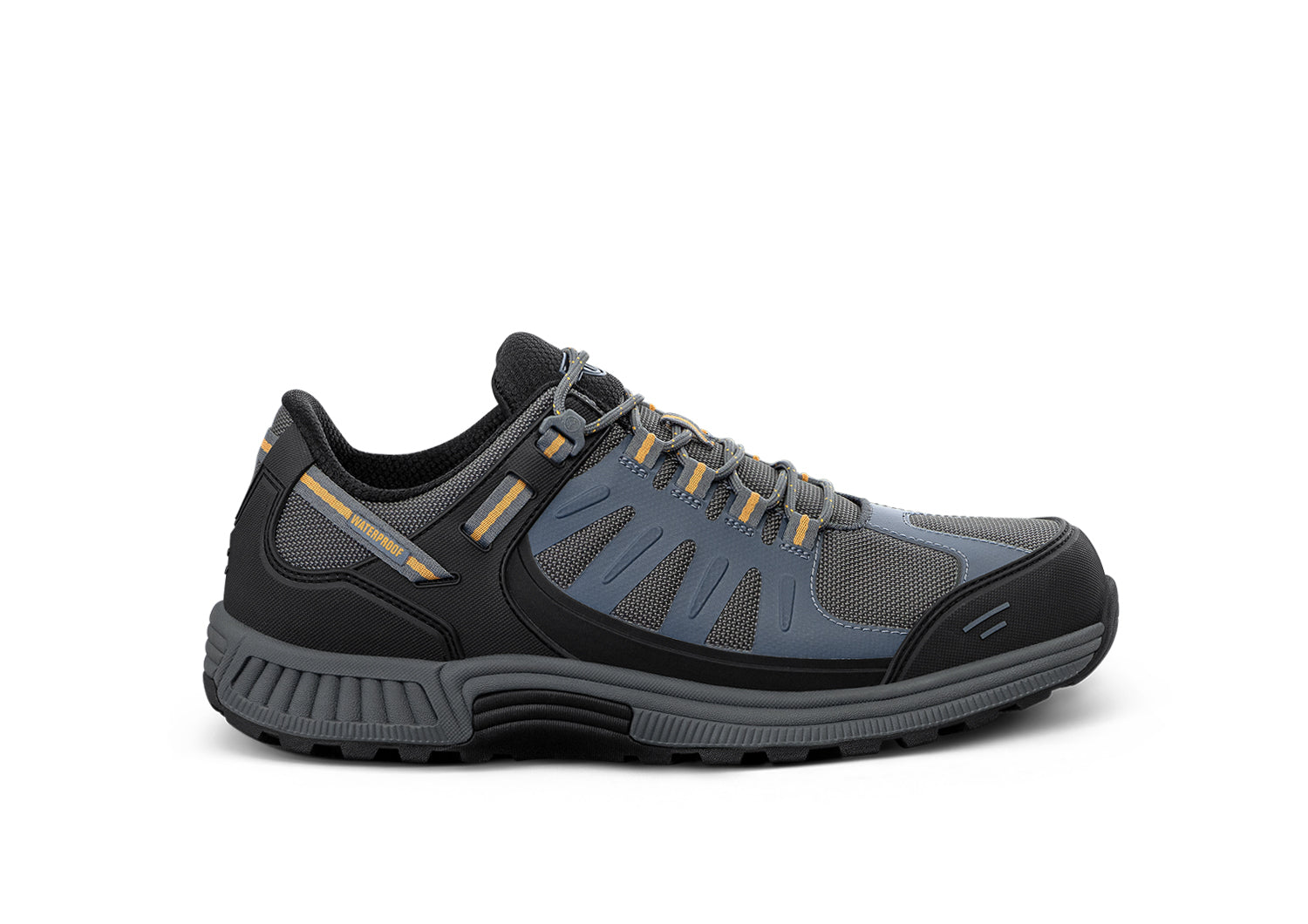 Men's Avalon Waterproof Outdoor Shoes in Gray – Orthofeet®