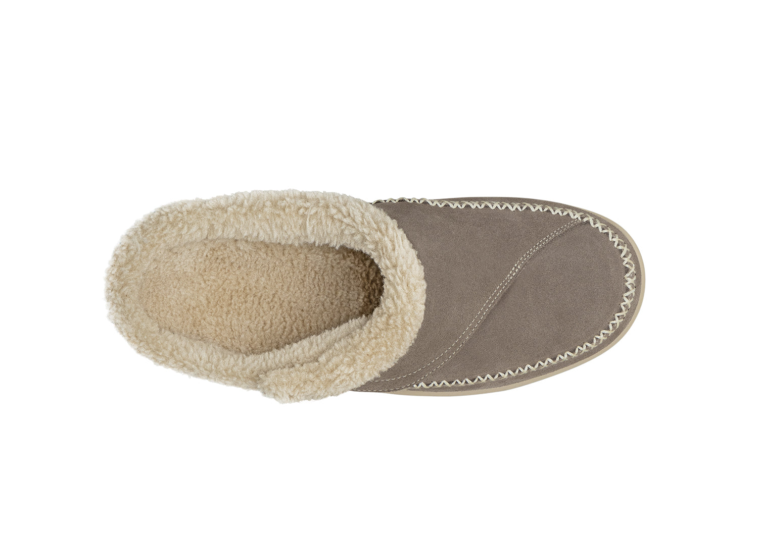 Arch Support Slippers House Shoes | Charlotte Taupe OrthoFeet