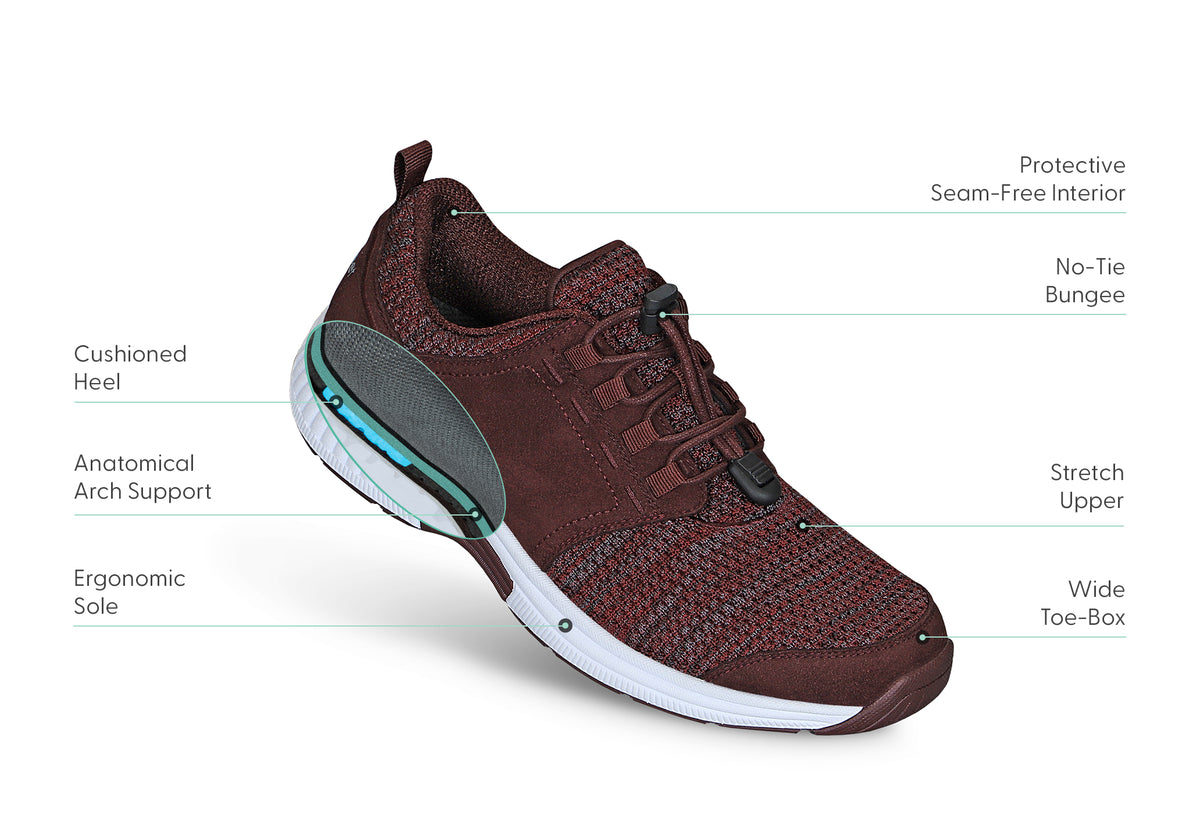 Women's Plantar Fasciitis Sneakers Bunions Shoes | Francis Blue ...